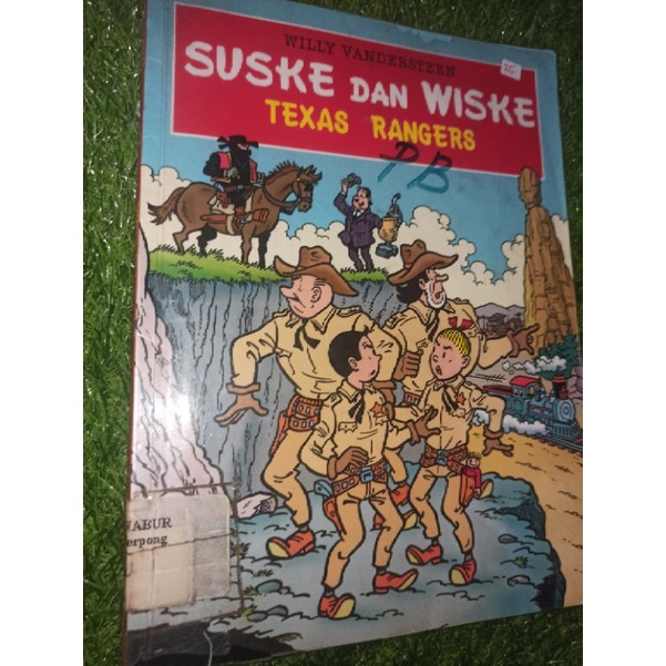 Jual Buku berwarna - komik anak - SUSKE dan WISKE - Texas Ranger ...