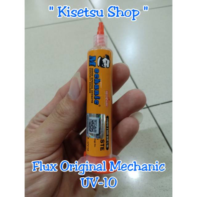 Jual FLUX ORIGINAL MECHANIC / MECHANIC SOLDER PASTE / MINYAK SOLDER MEKANIK + PENDORONG | Shopee ...