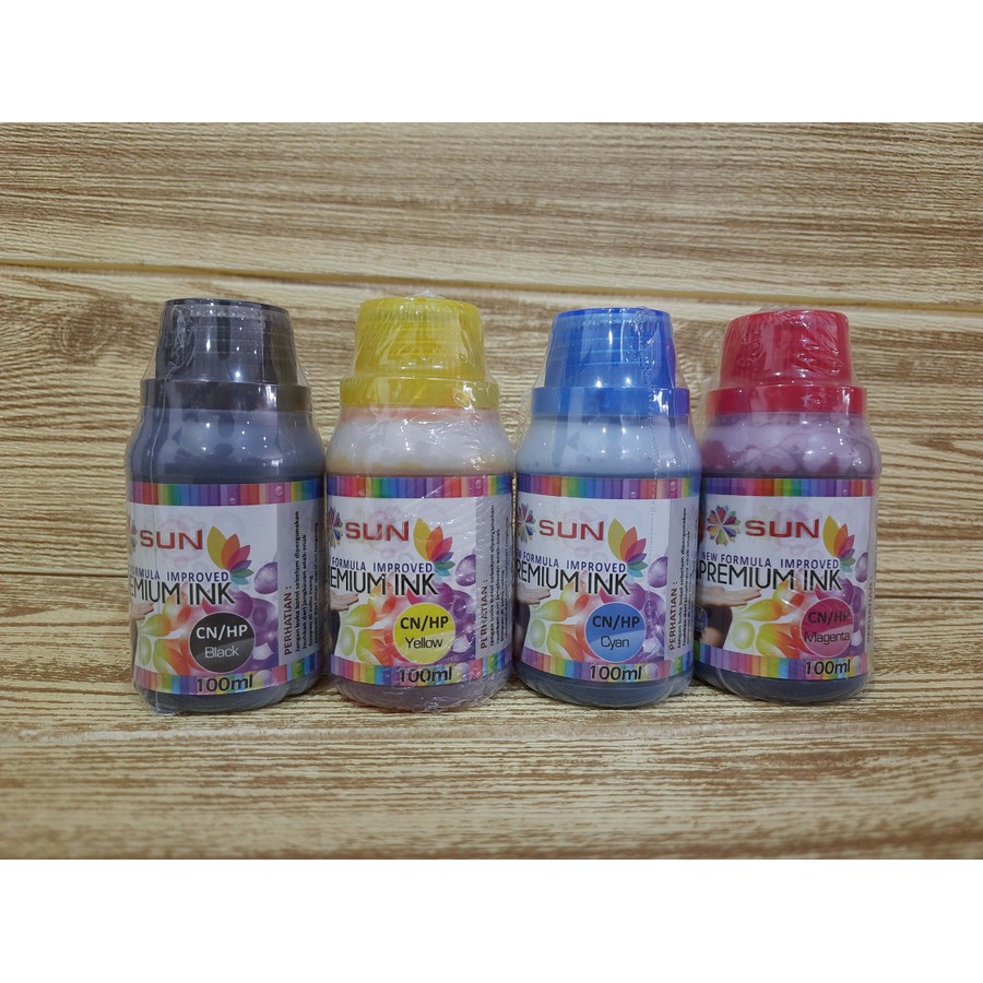 Jual TINTA SUN PREMIUM INK NFI 100 ml | Shopee Indonesia