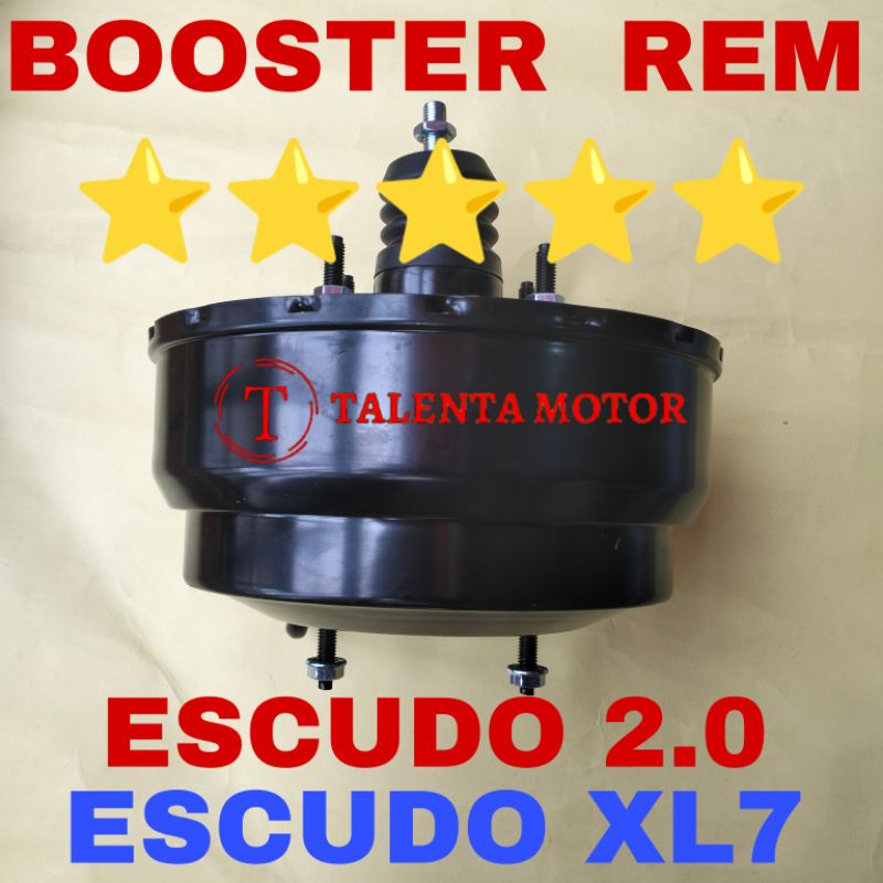 Jual BERGARANSI. BOSTER REM ESCUDO 2.0 + ESCUDO XL7 YANG LUBANG 4CM ...