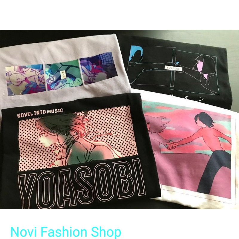 Jual KAOS UNIQLO YOASOBI KAOS UT UNIQLO X YOASOBI PREMIUM MIRROR 1:1 ...
