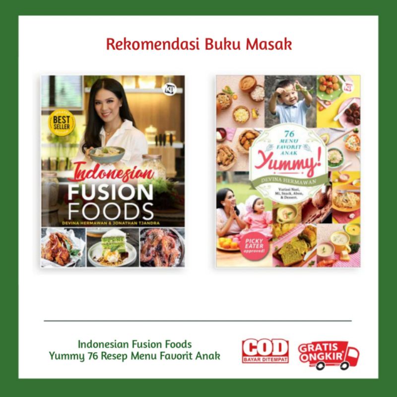 Jual Indonesian Fusion Foods 76 Resep Menu Favorit Anak Yummy Variasi ...