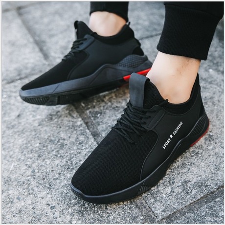 Jual Sepatu Sekolah Trendy 317Allstar Hitam Tinggi Sepatu Sneakers Pria ...