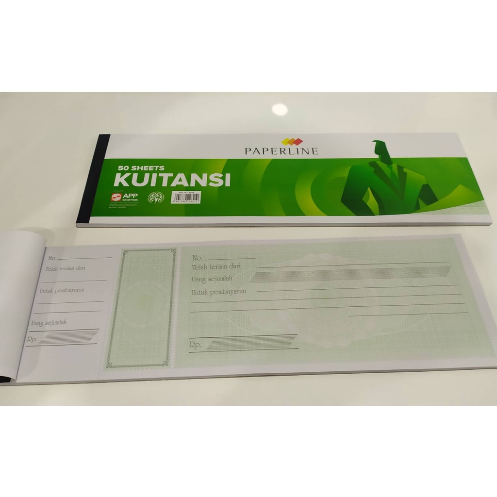 Jual Buku Kwitansi Kuitansi SIDU / Paperline Besar 50 Lembar PPL KT 50 ...
