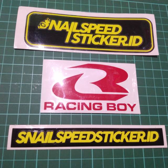Jual Sticker universal logo RACING BOY RCB 10cm | Shopee Indonesia