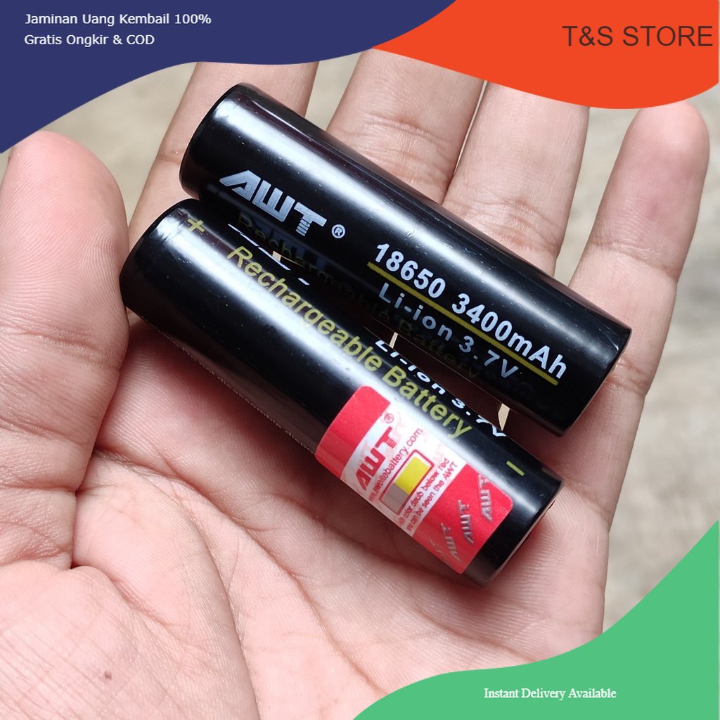 Jual Battery 18650 Original Rechargeable Baterai Cas GRATIS BUBBLE WRAP ...