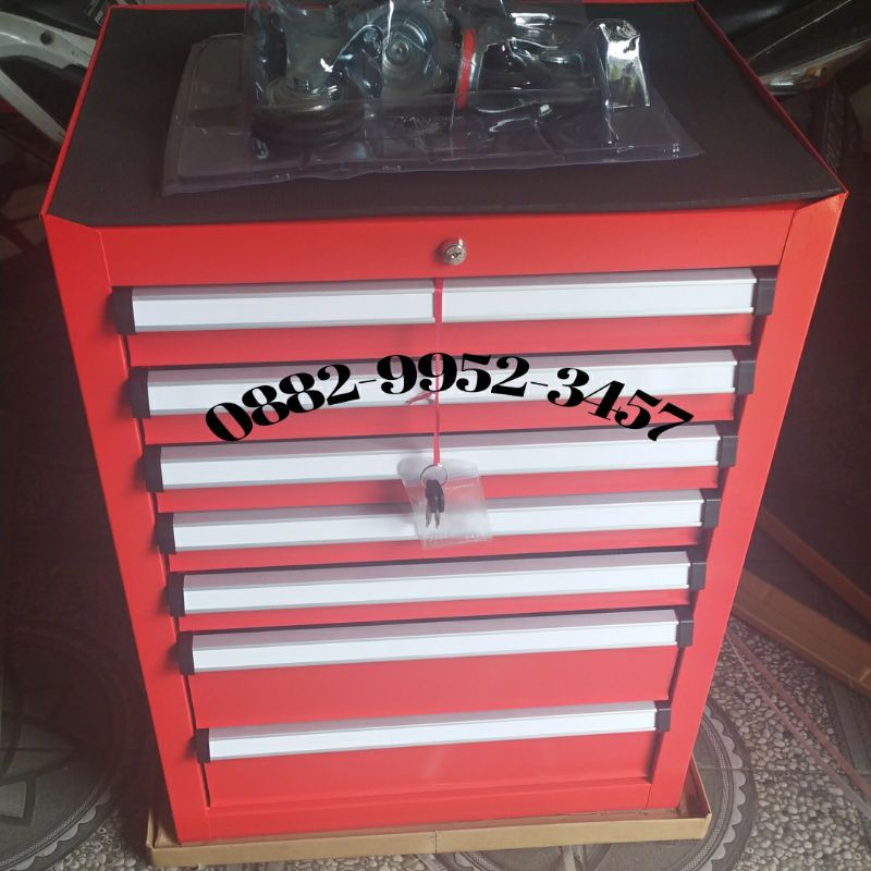 Jual lemari cabinet Tool box 7 laci | Shopee Indonesia