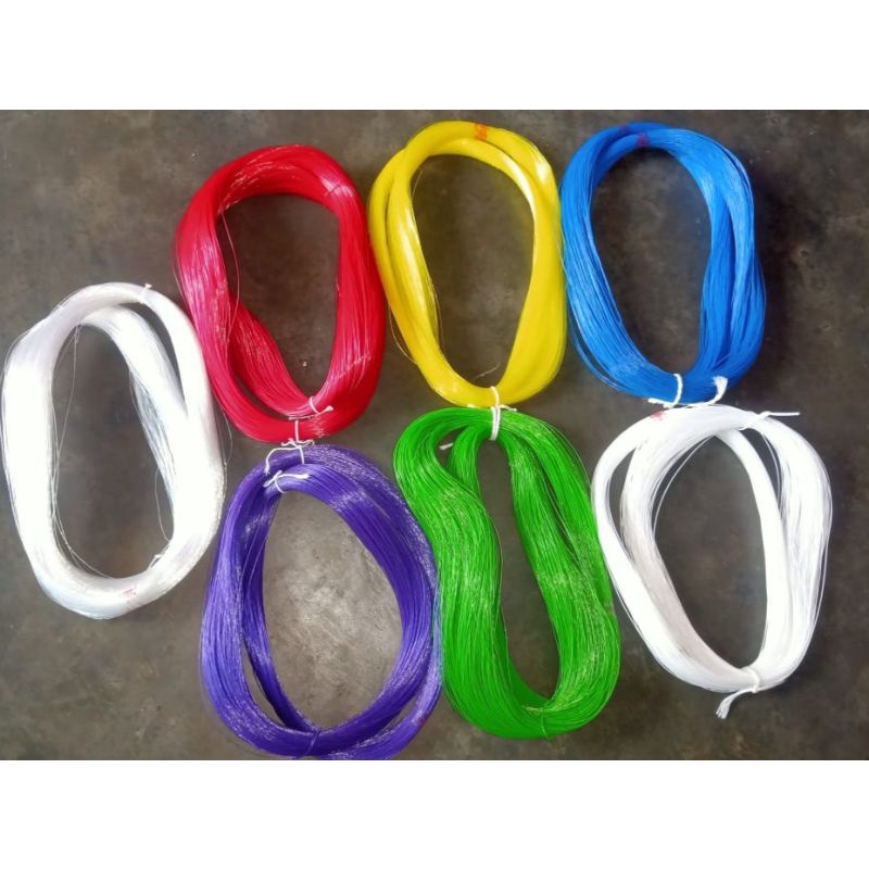 Jual BENANG/KENUR/SENAR LAYANGAN UKURAN 0.50 (WARNA RANDOM) | Shopee ...