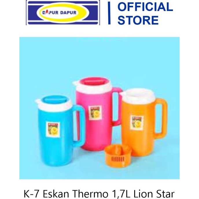Jual K-7 Eskan Thermo 1,7L Lion Star | Shopee Indonesia