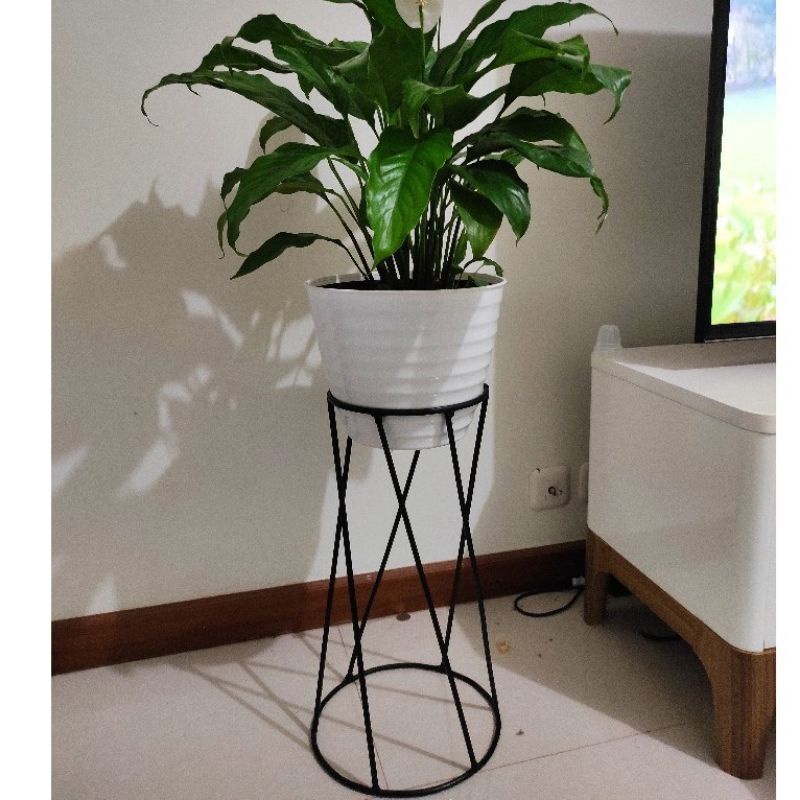Jual TEMPAT POT/STANDING POT/RAK BUNGA/MODEL MIRING/MURAH | Shopee ...