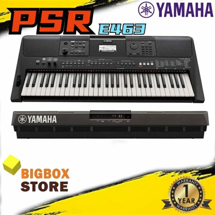 Jual Yamaha Keyboard PSR-E463 PSR E463 PSR E 463 | Shopee Indonesia