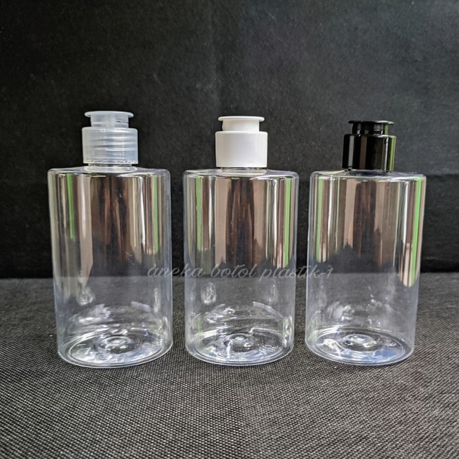 Jual Botol Fliptop 250ml Bening Clear Transparan / Botol 250ml Pet Model Rf Tutup Fliptop Jamur ...