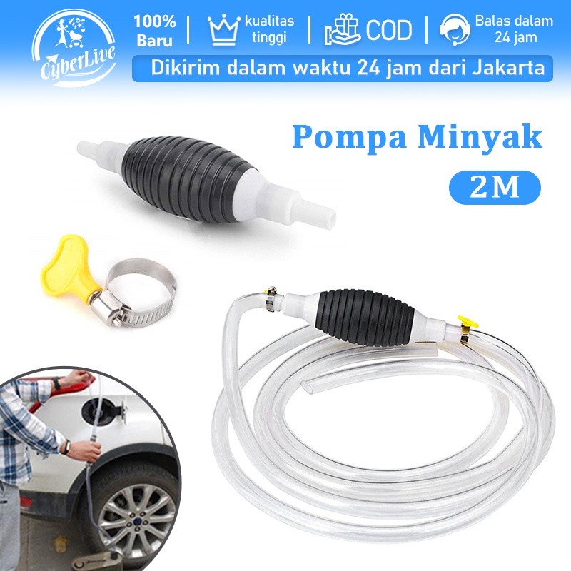 Jual Pompa Tangan Manual Tahan Lama Hand Siphon Pemindah Air Minyak ...