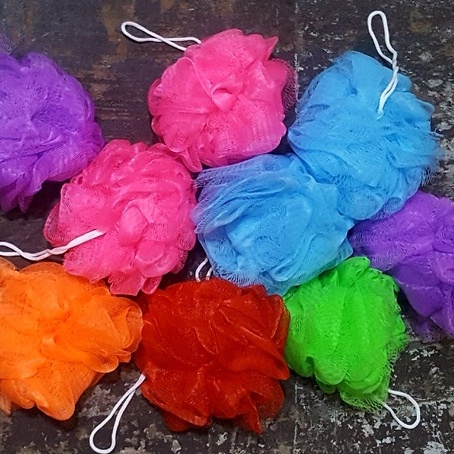 Jual Sponge Mandi Jaring 15gr Spons Mandi Shower Puff Spons Jaring Bath ...