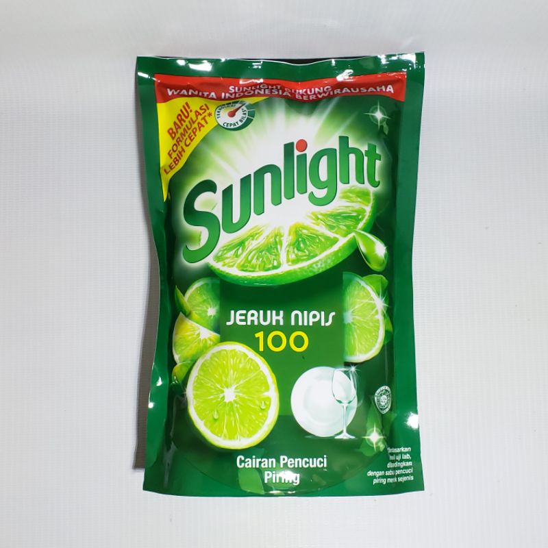 Jual sunlight jeruk nipis 100 sabun cuci piring 755ml | Shopee Indonesia