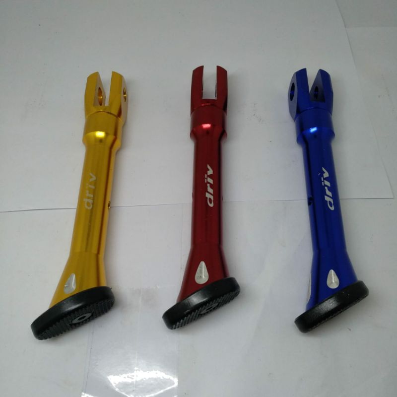 Jual standar motor universal gold merah biru - standar samping motor ...