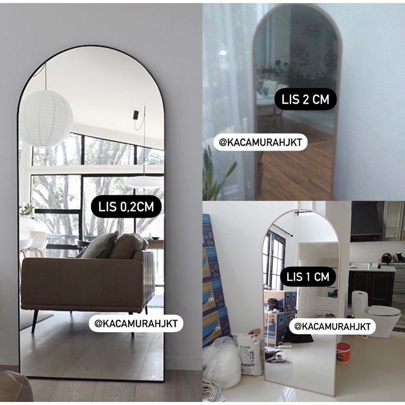 Jual KACA AESTHETIC UKURAN 180x80cm | Shopee Indonesia