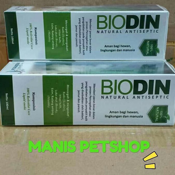 Jual ONSALE Obat Antiseptic Biodine Spray 100 ml obat luka jamur borok ...