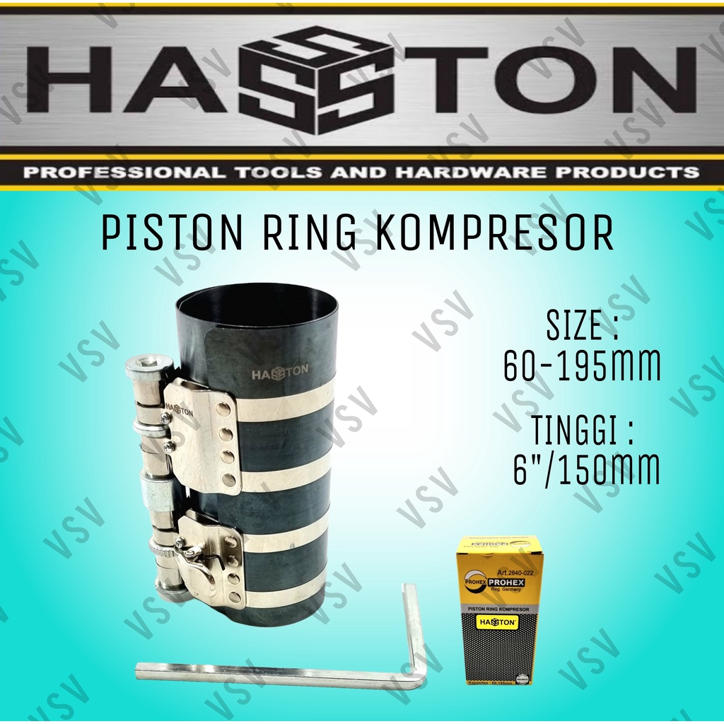 Jual HASSTON Piston Ring Kompresor Alat Pres Piston Piston Ring ...