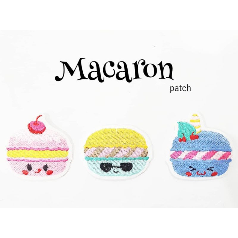 Jual Patch Bordir Macaron | Shopee Indonesia