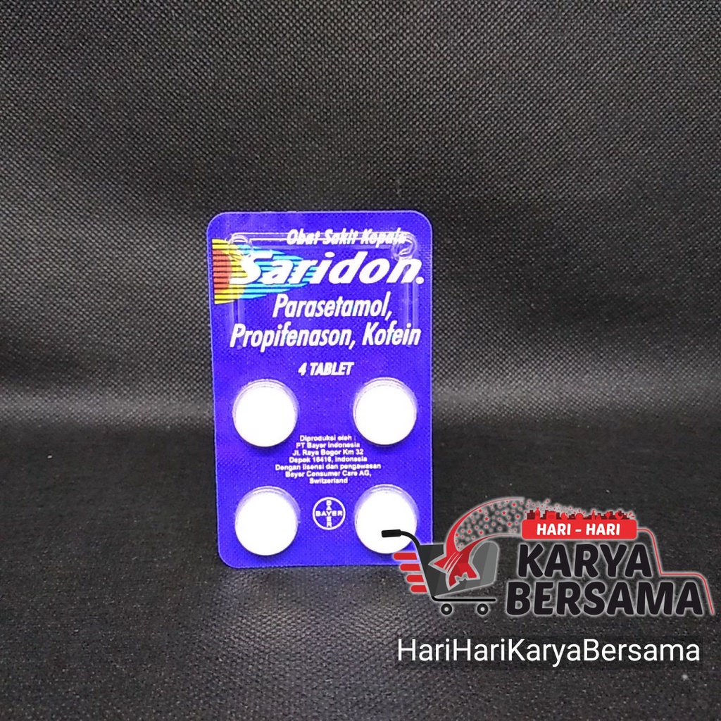 Jual OBAT SARIDON SAKIT KEPALA ISI 4 TABLET | Shopee Indonesia Jual OBAT SARIDON SAKIT KEPALA ISI 4 TABLET | Shopee Indonesia