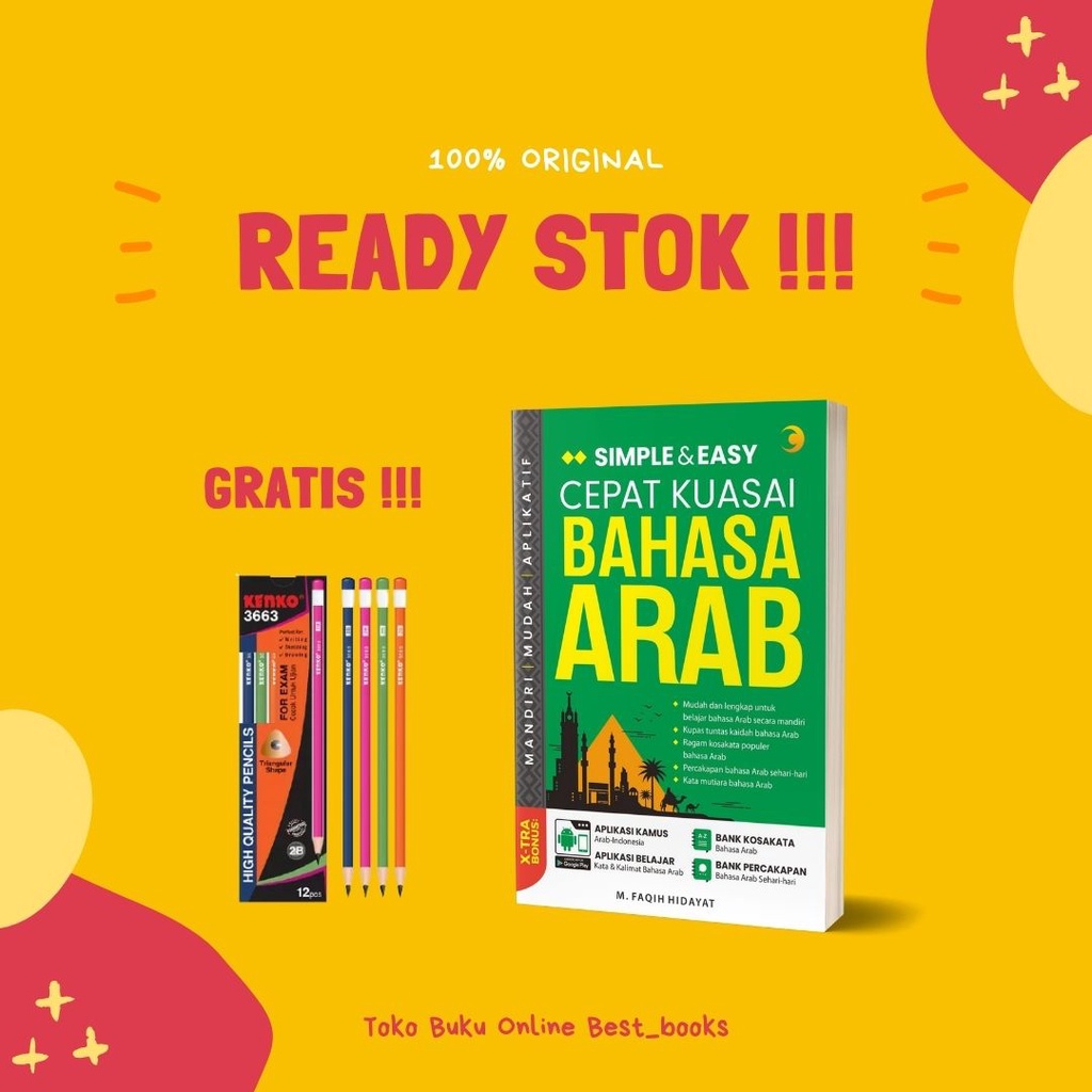 Jual BUKU SIMPLE & EASY CEPAT KUASAI BAHASA ARAB UNTUK PEMULA | Shopee ...