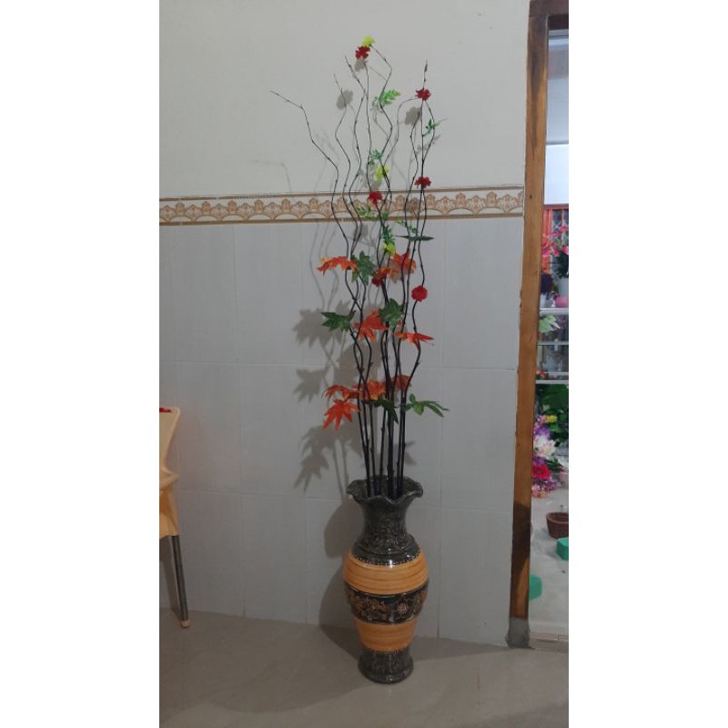 Jual Hiasan bambu ulir# bunga bambu ulir#bambu inul#pring gondani#bunga ...