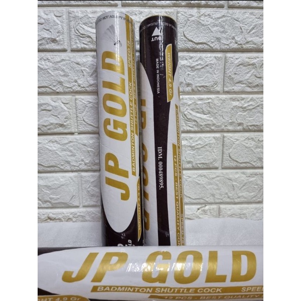 Jual Shuttlecock Jp Gold/ Kok Badminton Jp Gold Original | Shopee Indonesia