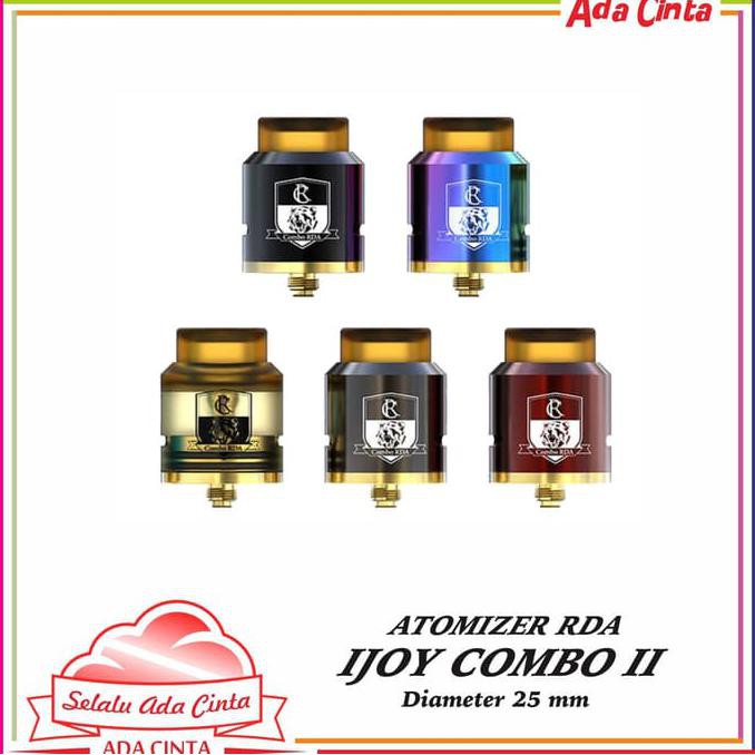 Jual Rda Ijoy Combo Ii 25 Atomizer Murah Berkualitas | Shopee Indonesia