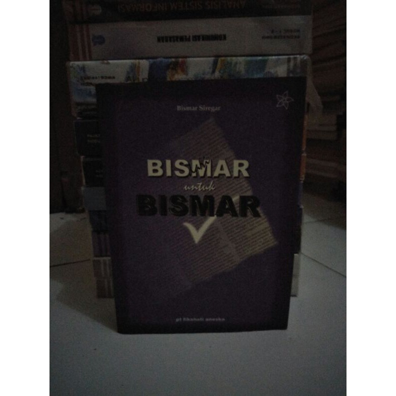 Jual Original Buku DARI BISMAR UNTUK BISMAR | Shopee Indonesia