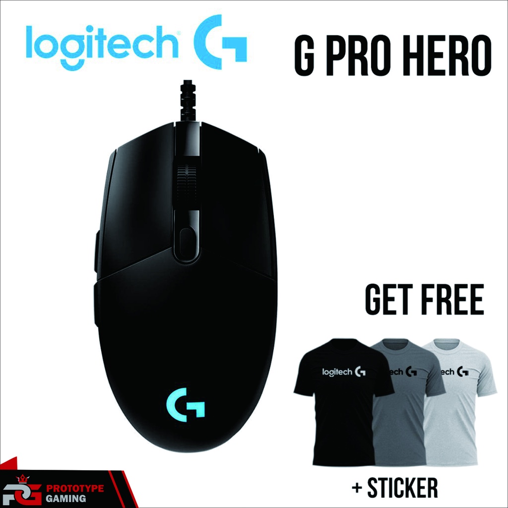 Jual Logitech Mouse G Pro Hero Gaming Mouse - Hero 16K Original Garansi Resmi GPro Hero | Shopee ...
