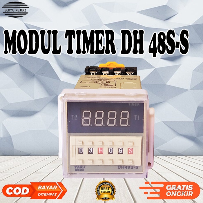 Jual Alat Relay Delay Double Time Timer AC 220V 5A Programmable XD ...