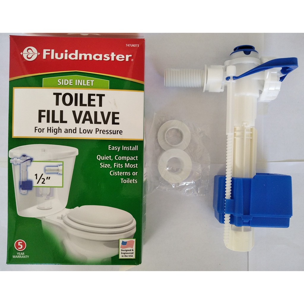 Jual Fluidmaster 747UK073 Side Inlet valve /Fill Valve Katup pengisi ...