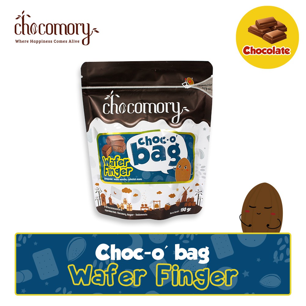 Jual Chocomory Choco Bag Wafer Finger 150g | Shopee Indonesia