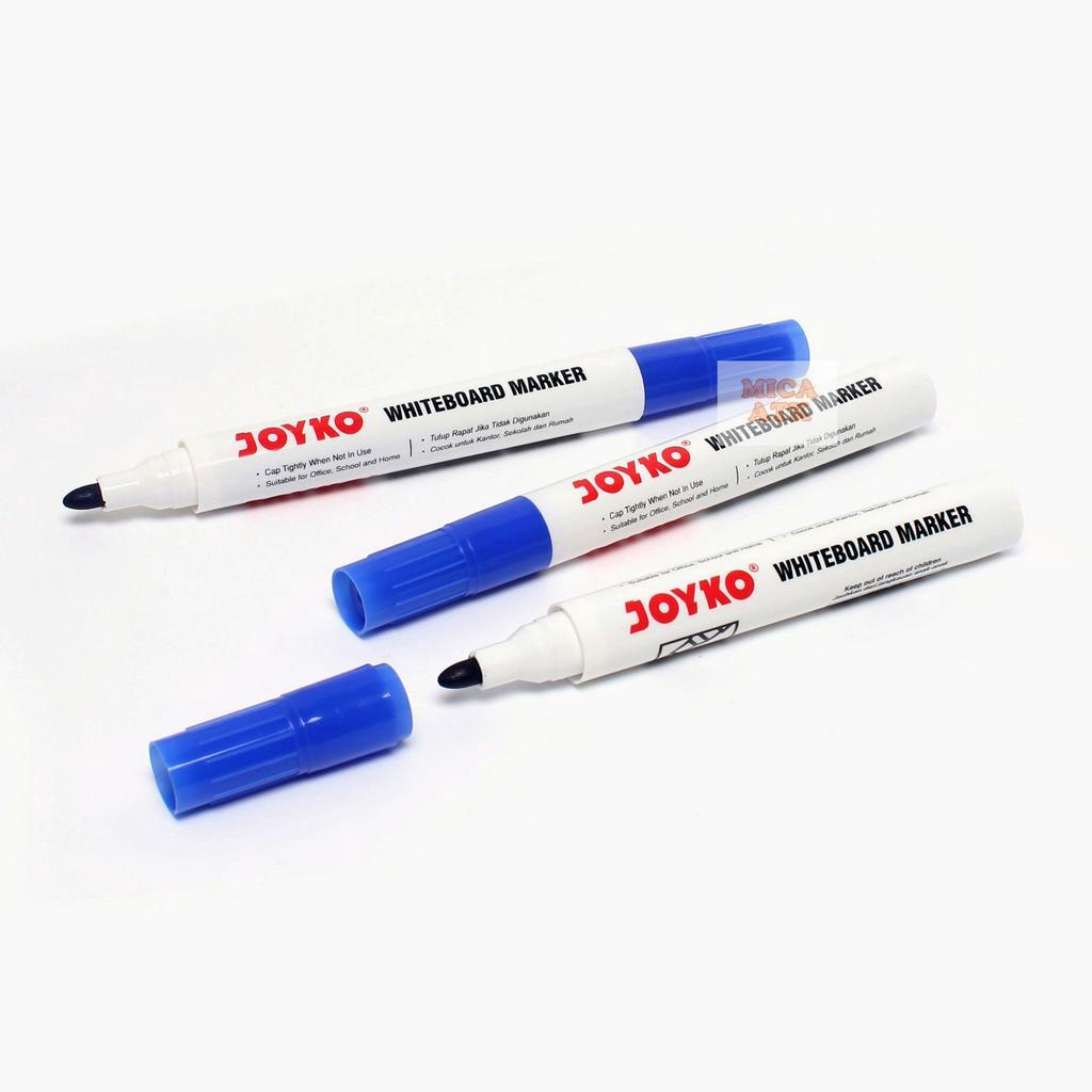 Jual JOYKO Spidol Whiteboard Marker WM-29 Biru [ SATUAN ] | Shopee ...