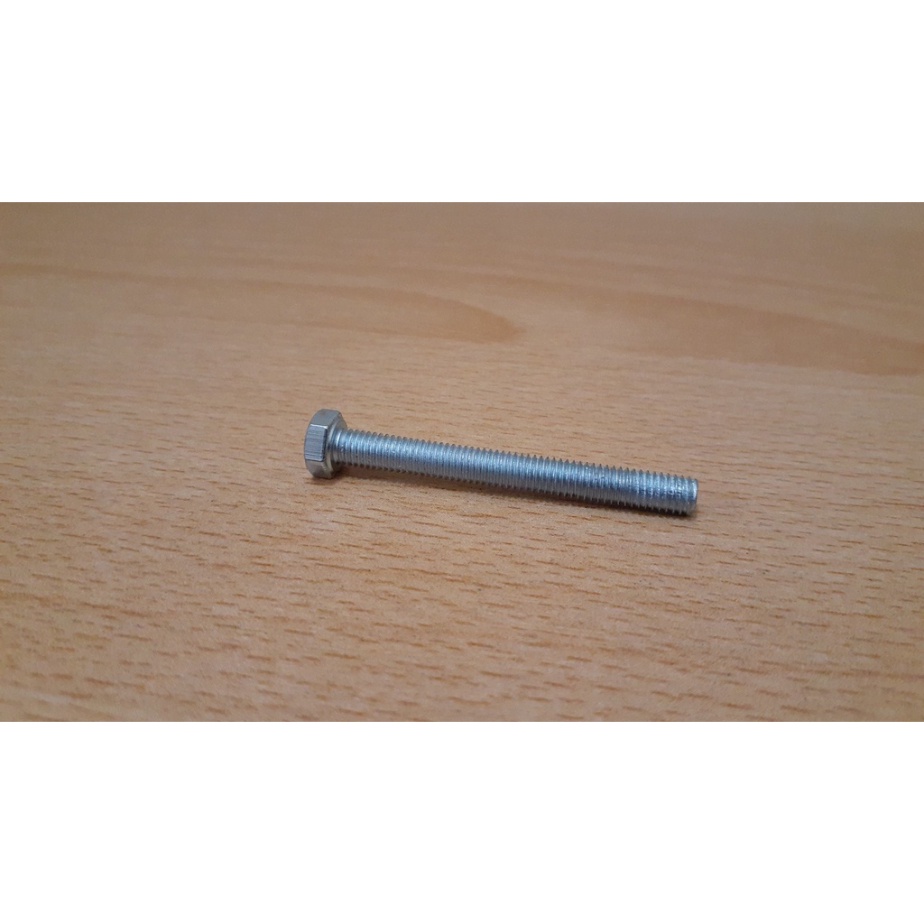 Jual MurBaut Besi Hexagon Baud Mur Nut putih M5x40 M5 X 40 Kunci 8 ...