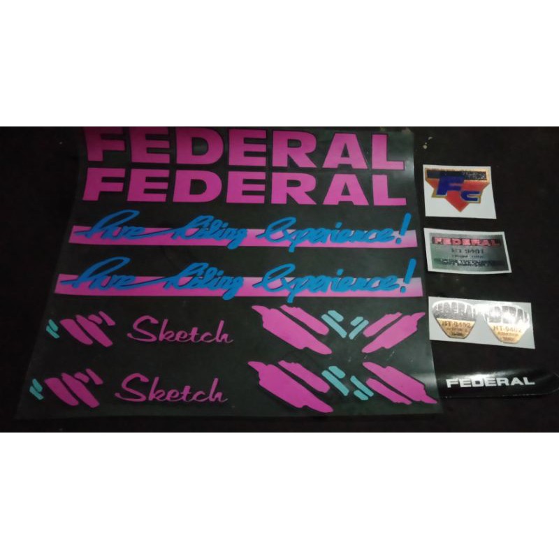 Jual sticker FEDERAL sketch | Shopee Indonesia