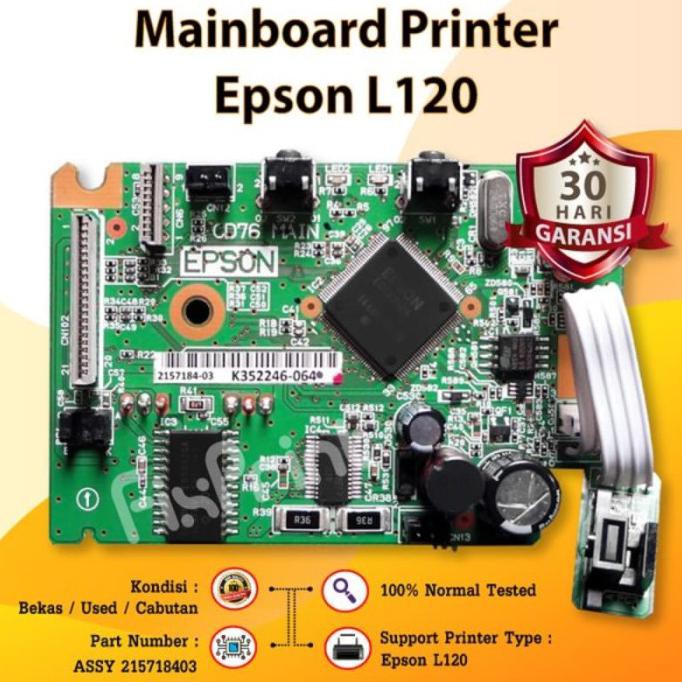 Jual Board Printer Epson L120 Mainboard Epson L120 Motherboard L120 ...