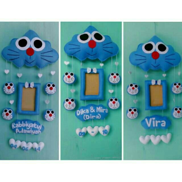 Jual Hiasan dinding karakter doraemon / hiasan pintu karakter doraemon ...