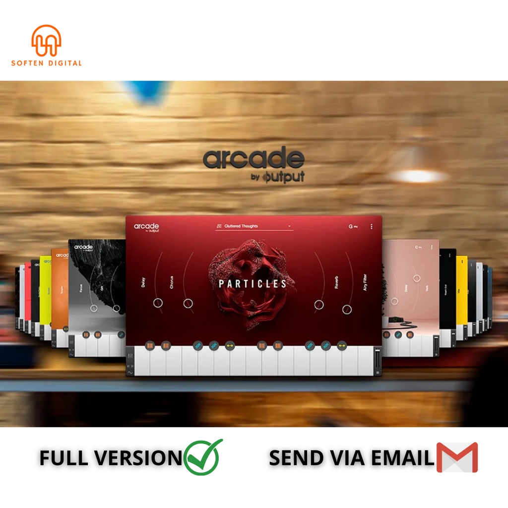 Jual Output Arcade v2 VST Plugins Software instrument with Sampler Kits ...