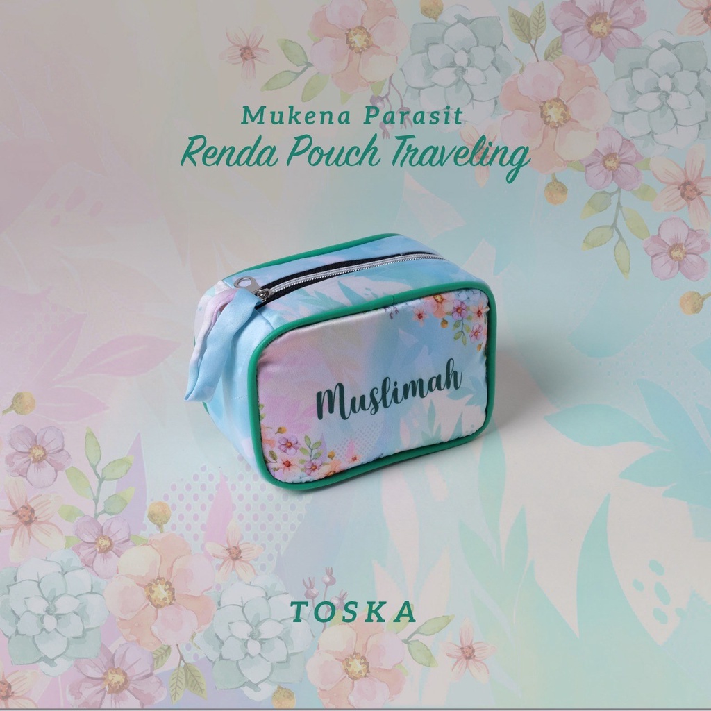 Jual Mukena Dewasa Parasut Renda Pouch Traveling (Jumbo) | Shopee Indonesia