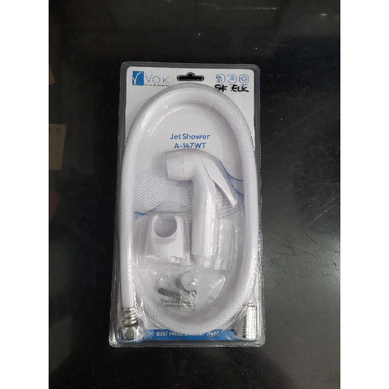 Jual TOILET SHOWER PUTIH VOLK/JET SHOWER PUTIH/SHOWER CEBOK PUTIH VOLK ...