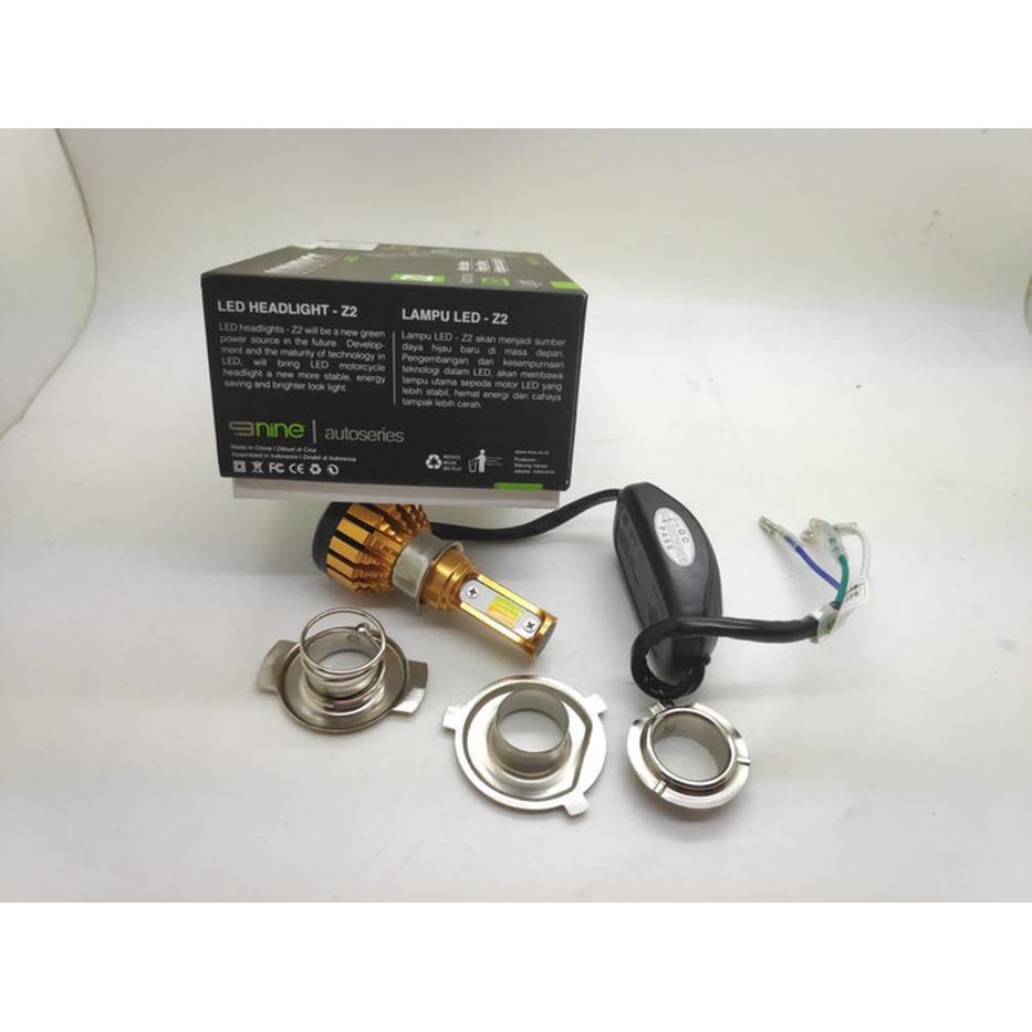 Jual LAMPU DEPAN LED 2 WARNA LUMINOS MODEL NEW GARANSI UNIVERSAL MATIC ...