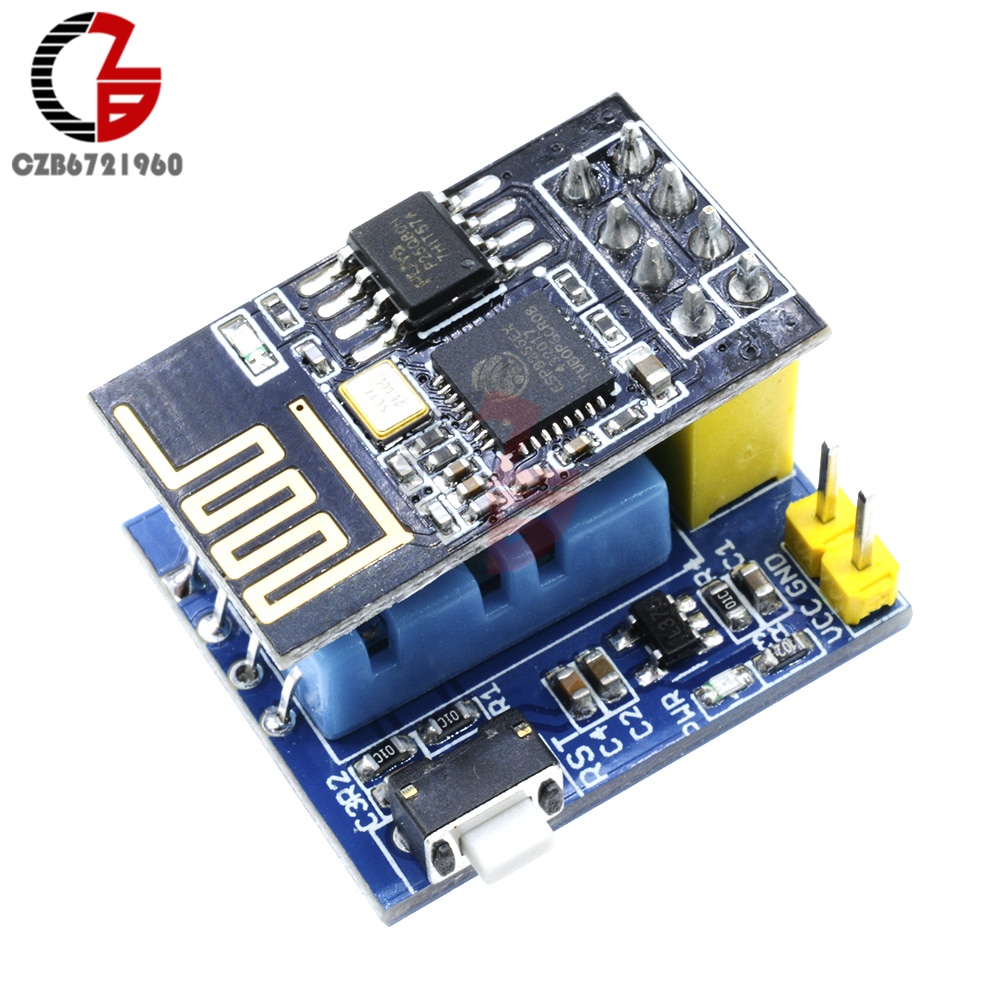 Jual PREORDER ESP8266 ESP-01S ESP01S DS18B20 Temperature Humidity ...