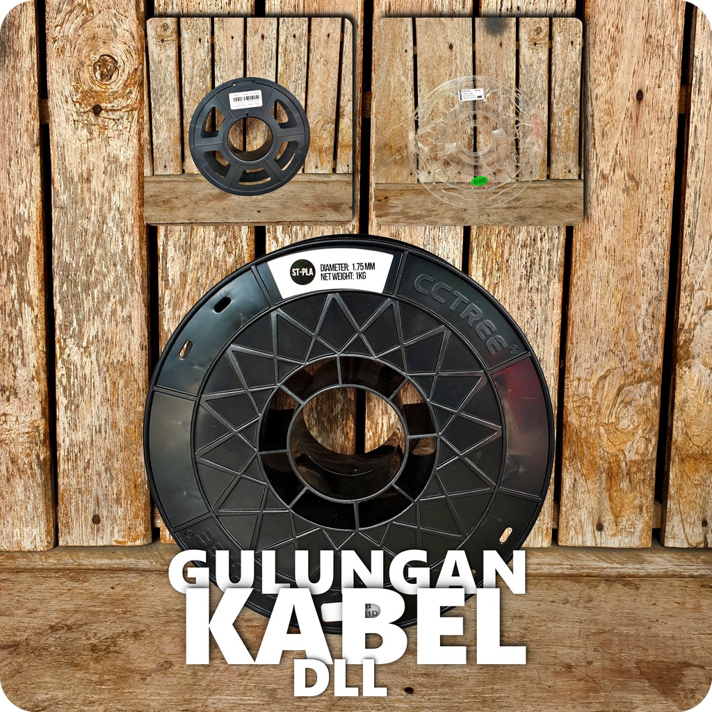 Jual SPOOL FILAMENT 3D PRINTER BEKAS | Klosan Bobin Besar | Gulungan ...