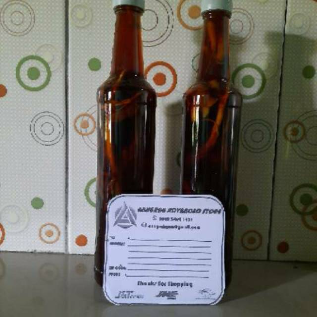 Jual Madu ginseng korea botol besar (luar jawa wajib pake xpedisi ninja ...
