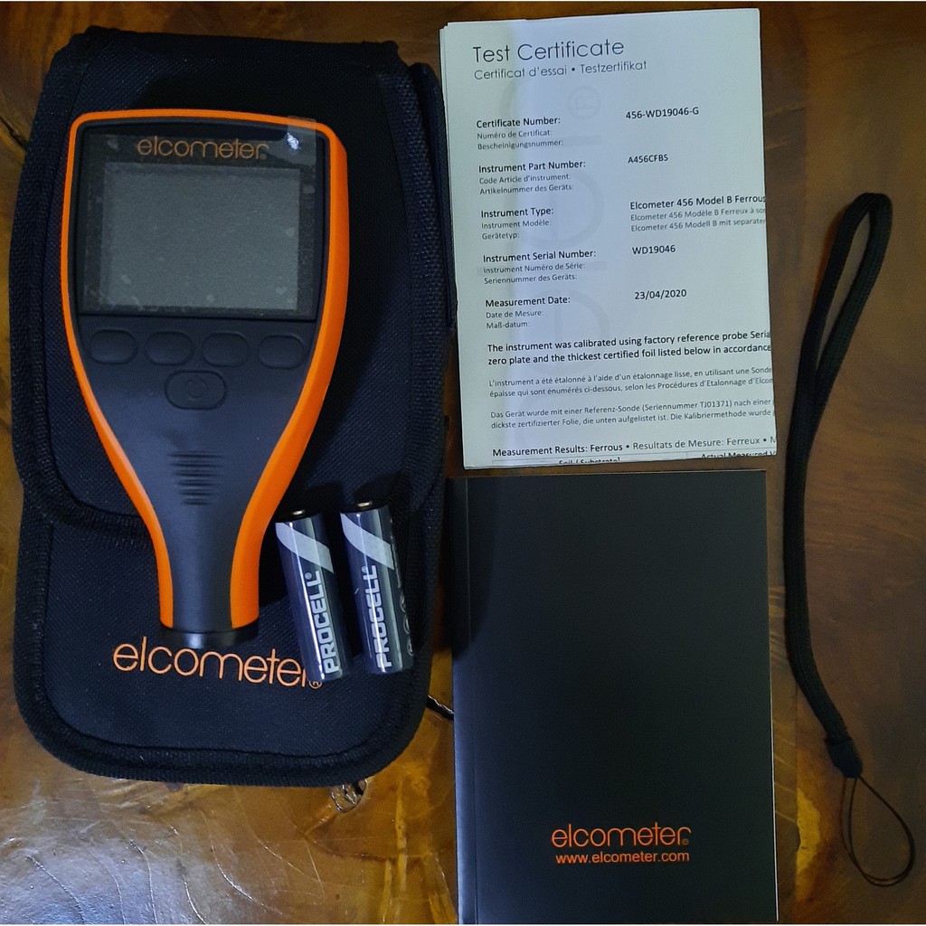 Jual Elcometer 456 Model B Separate DFT Gauge + Probe Ferrous 0-1500 micron | Shopee Indonesia