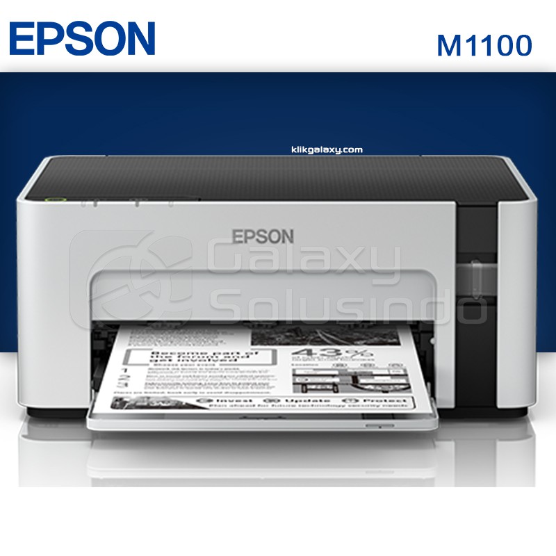 Jual EPSON EcoTank Monochrome M1100 Ink Tank Printer | Shopee Indonesia