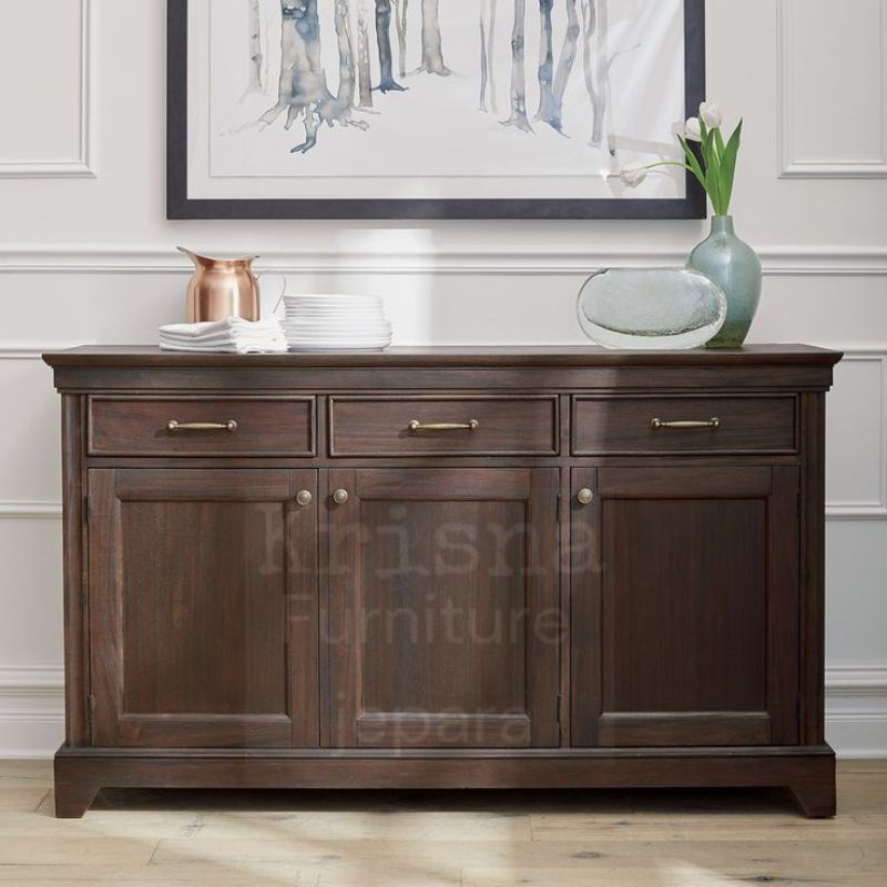 Jual BUFFET KAYU JATI MINIMALIS/MEUBEL JEPARA /FURNITURE | Shopee Indonesia