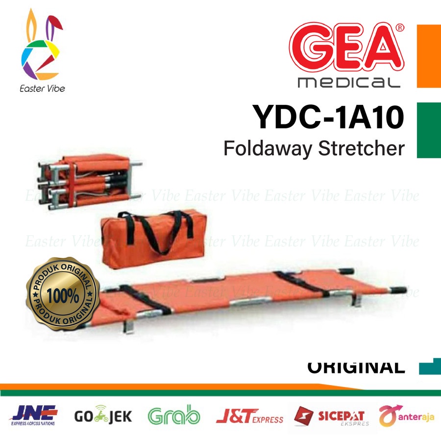 Jual GEA TANDU LIPAT 4 YDC 1A10 FOLDAWAY STRETCHER YDC-1A10 SMICO LIPAT ...